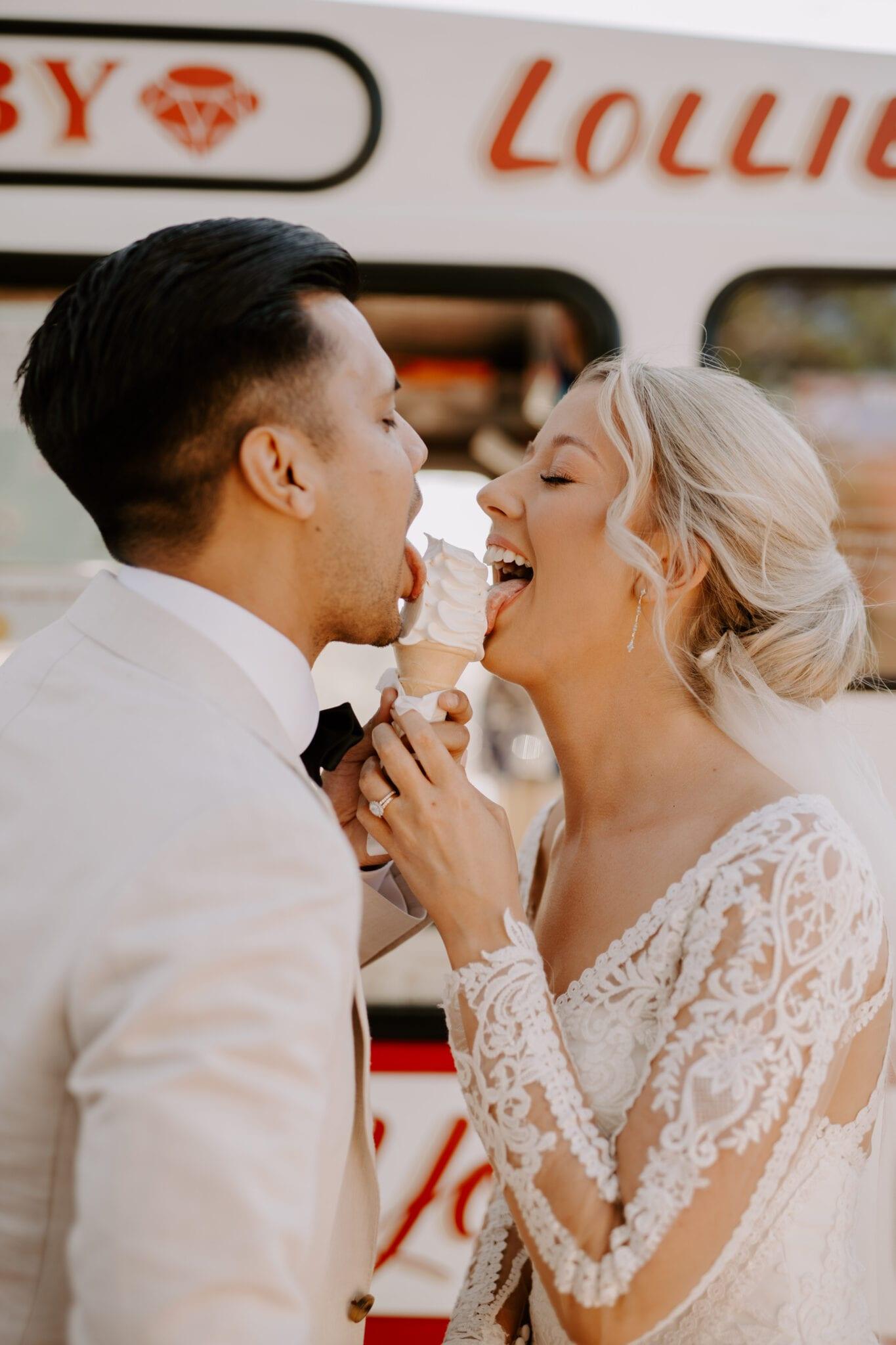 Ellie & Jeff’s Intimate Brisbane Wedding – White Lily Couture