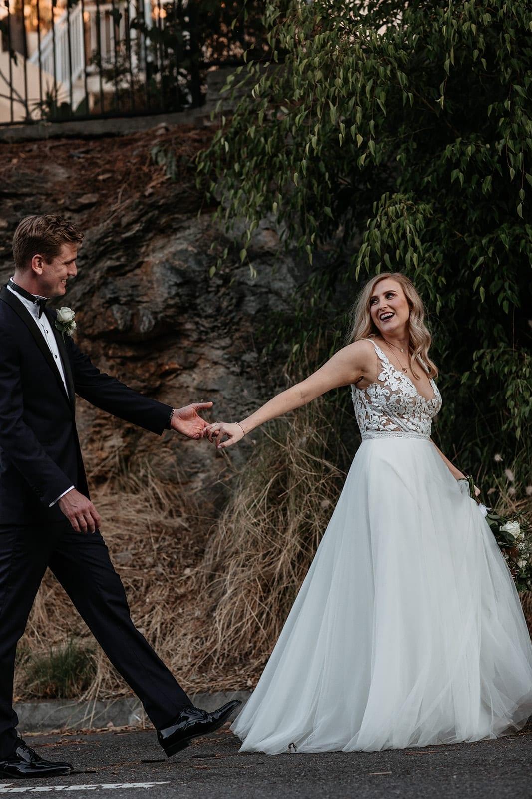 Madeline & Matt's City Wedding – White Lily Couture