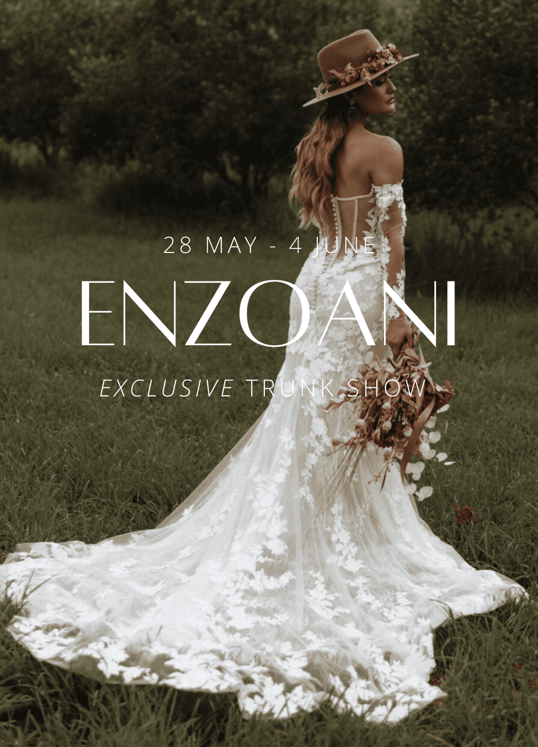 Exclusive Enzoani 2022 Trunk Show – White Lily Couture
