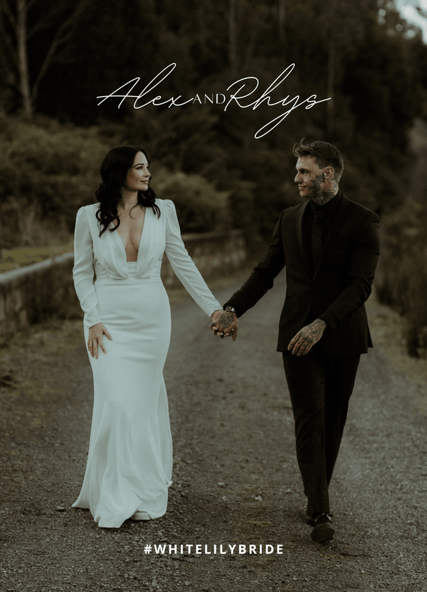 Meant to be: Alex & Rhys – White Lily Couture