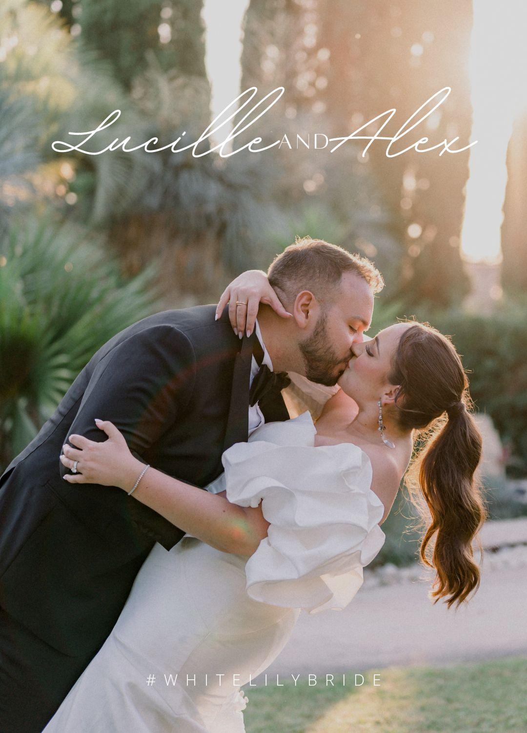 I FOUND MY GOWN IN 15 MINUTES: Lucille & Alex – White Lily Couture